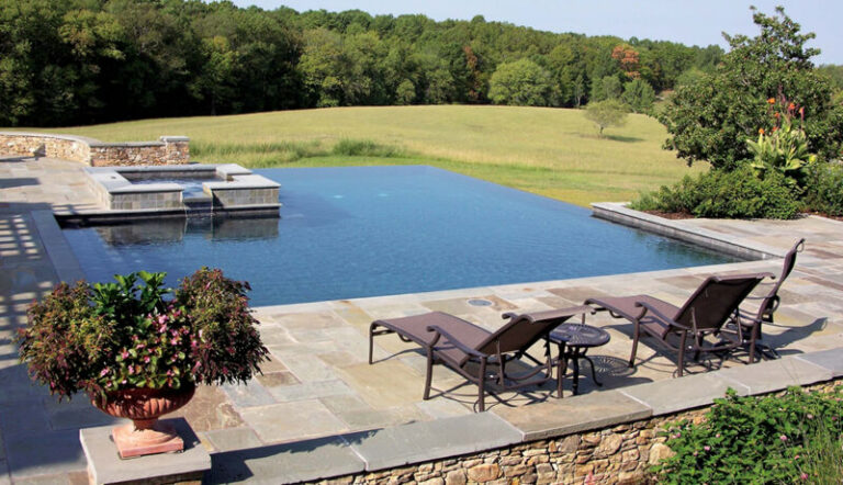 Pool Infinity Wall Design Ideas, Options & Pros/Cons - Pool Research